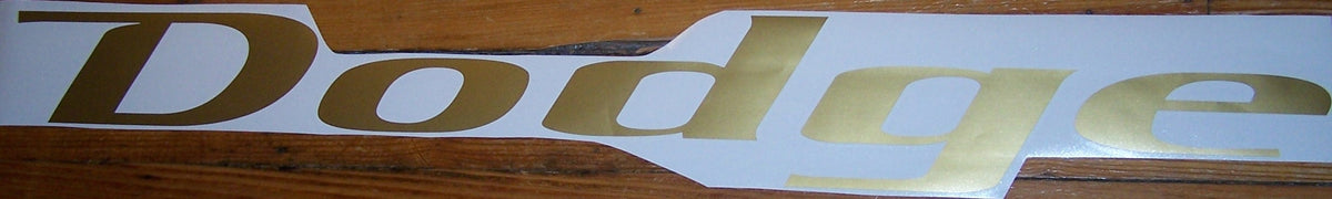 Dodge WINDSHIELD DECAL BANNER STICKER CHOOSE COLOR AND SIZE – Vellosvinyl