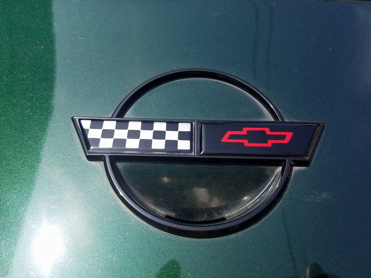 C4 Corvette Hood Decals | Large vinyl decals – Vellosvinyl