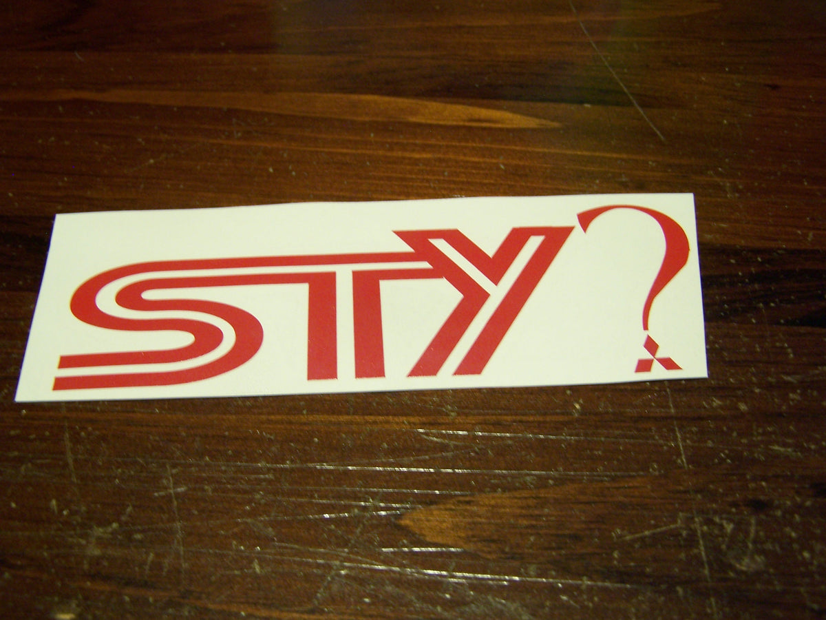 STY? MITSUBISHI VINYL DECAL STICKER – Vellosvinyl