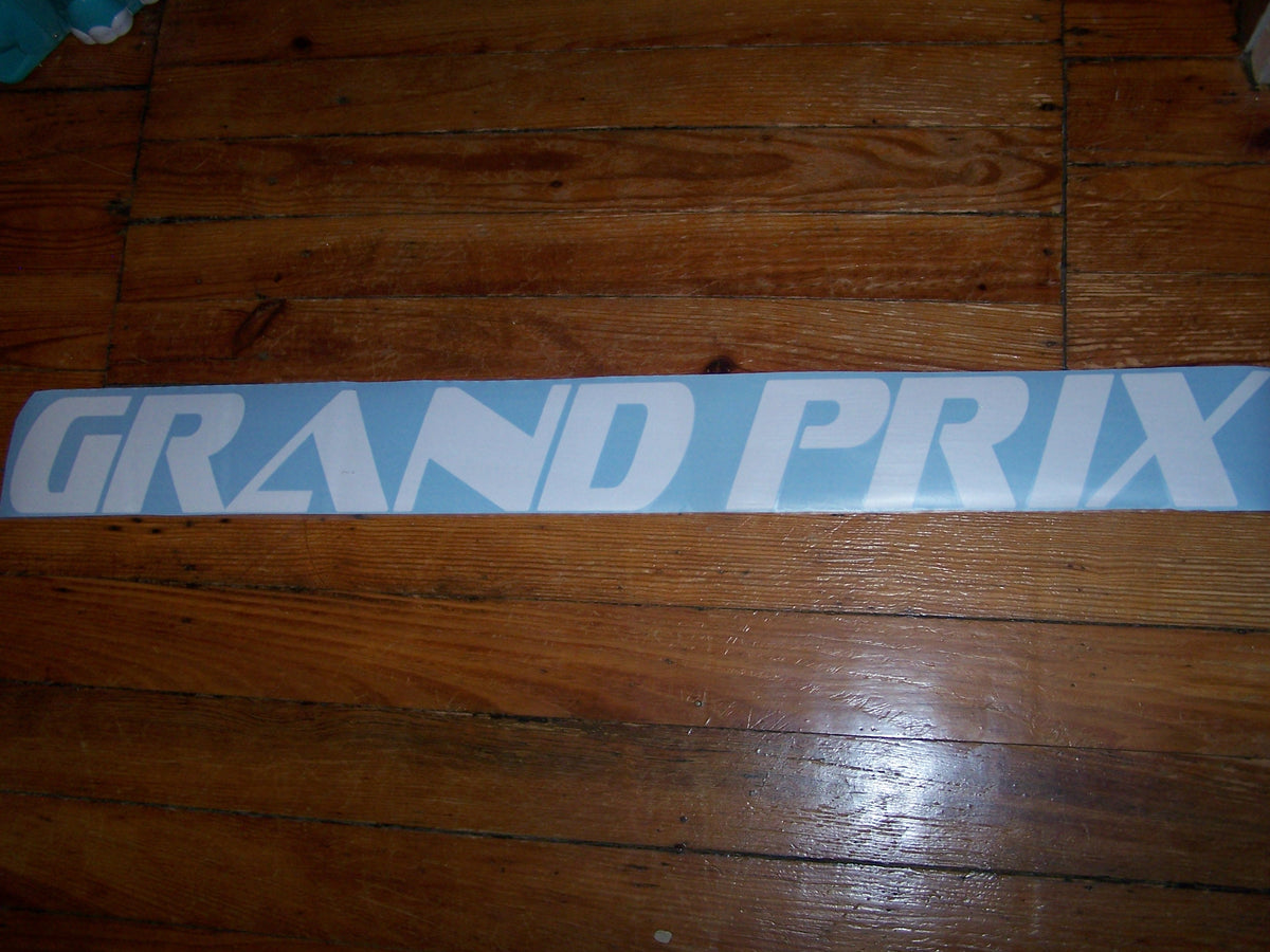 GRAND PRIX WINDSHIELD / WINDOW VINYL STICKER DECAL BANNER – Vellosvinyl