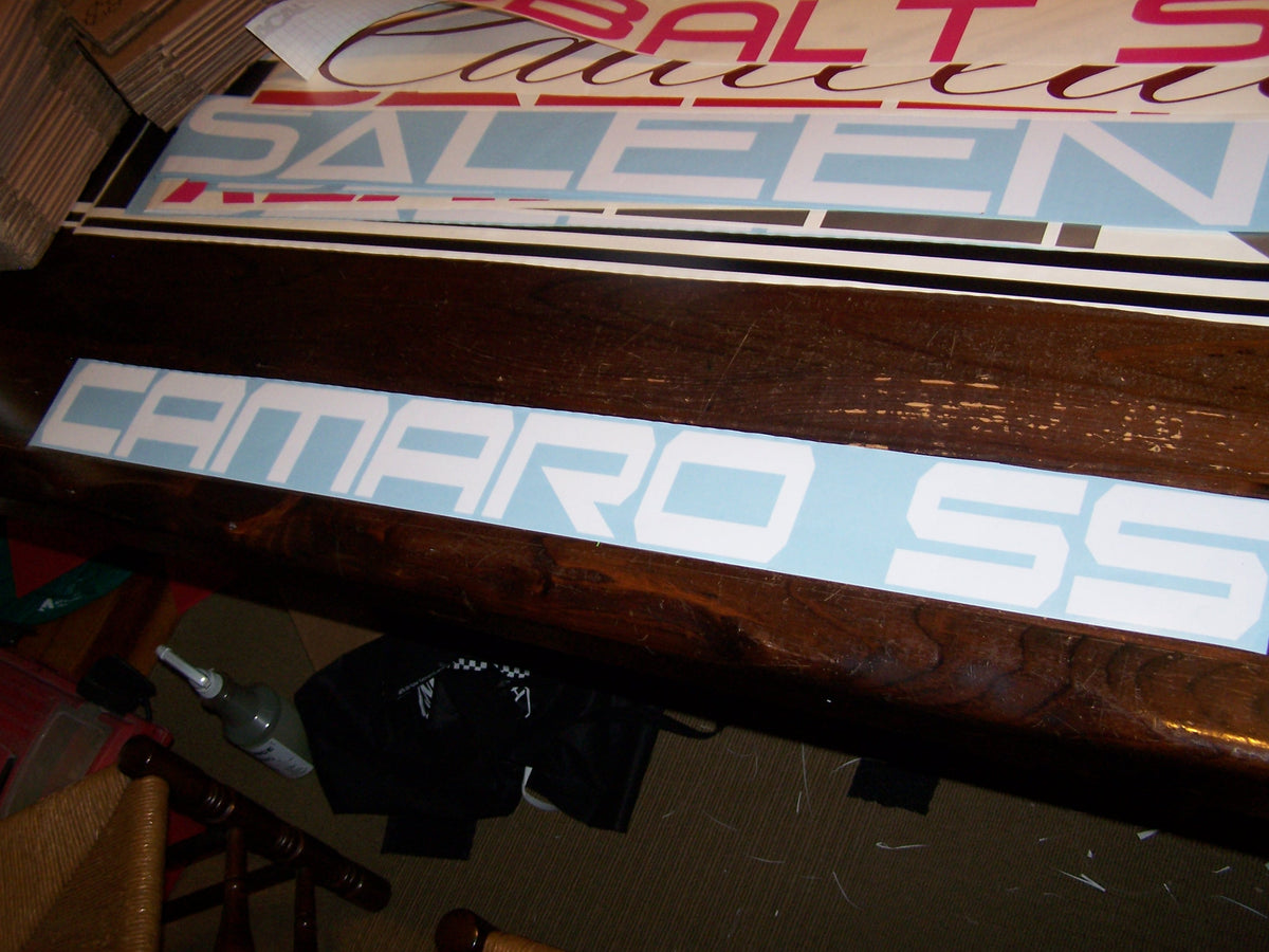 CAMARO SS WINDSHIELD / WINDOW DECAL STICKER CHOOSE COLOR & SIZE ...