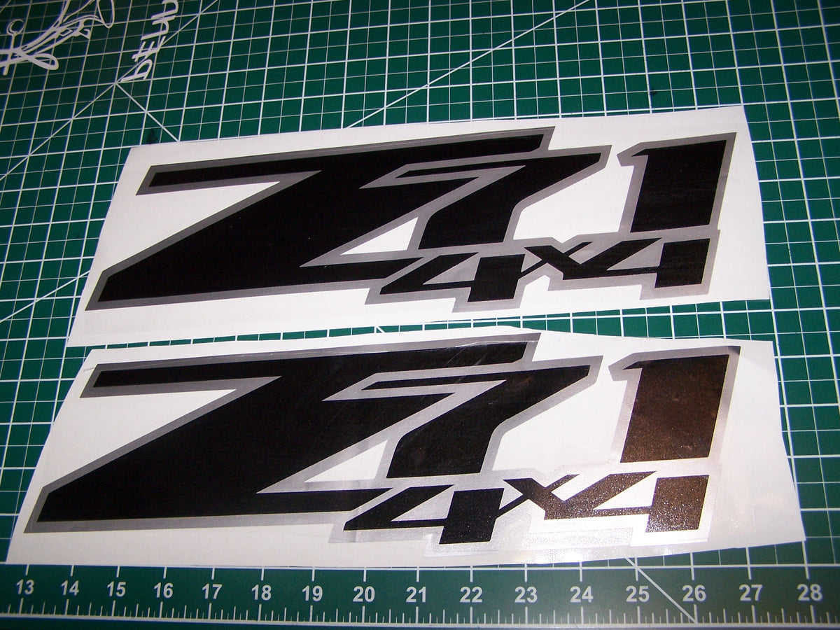 Z71 4X4 BEDSIDE / WINDOW STICKER VINYL DECAL CHOOSE COLOR – Vellosvinyl