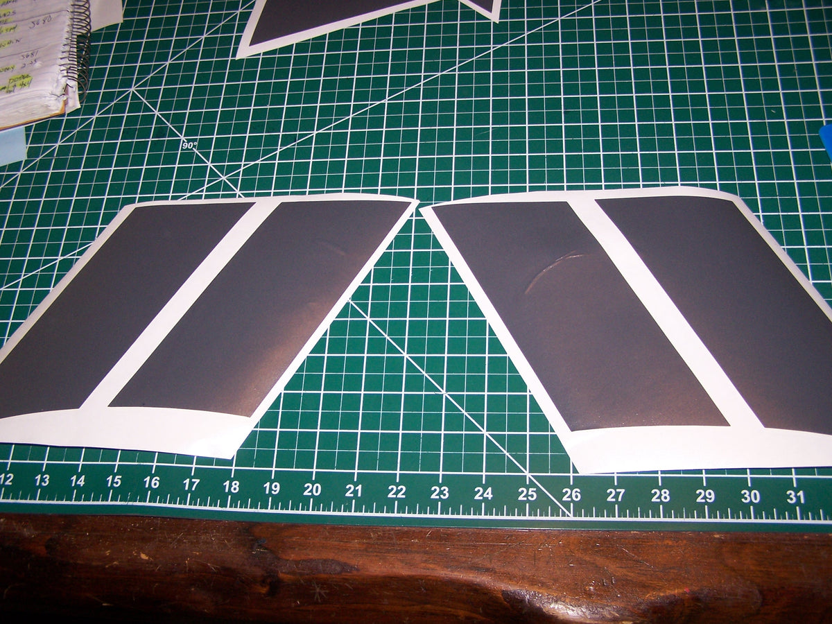 CORVETTE C4 GRAND SPORT STRIPES DECALS SET OF 2 – Vellosvinyl