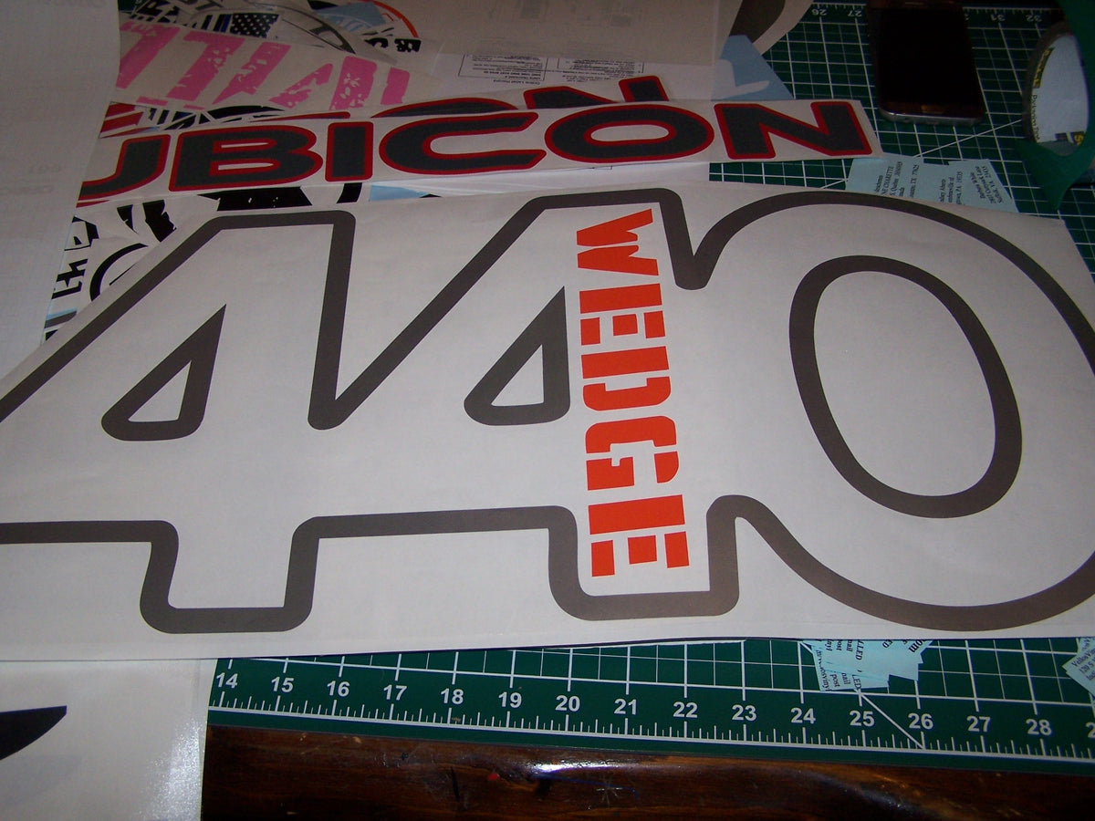 MOPAR 360 340 383 440 WEDGE HOOD DECAL STICKER – Vellosvinyl