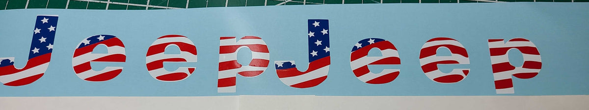 1975-86 JEEP CJ FENDER FLAG DECAL KIT CJ7 CJ8 SCRAMBLER – Vellosvinyl