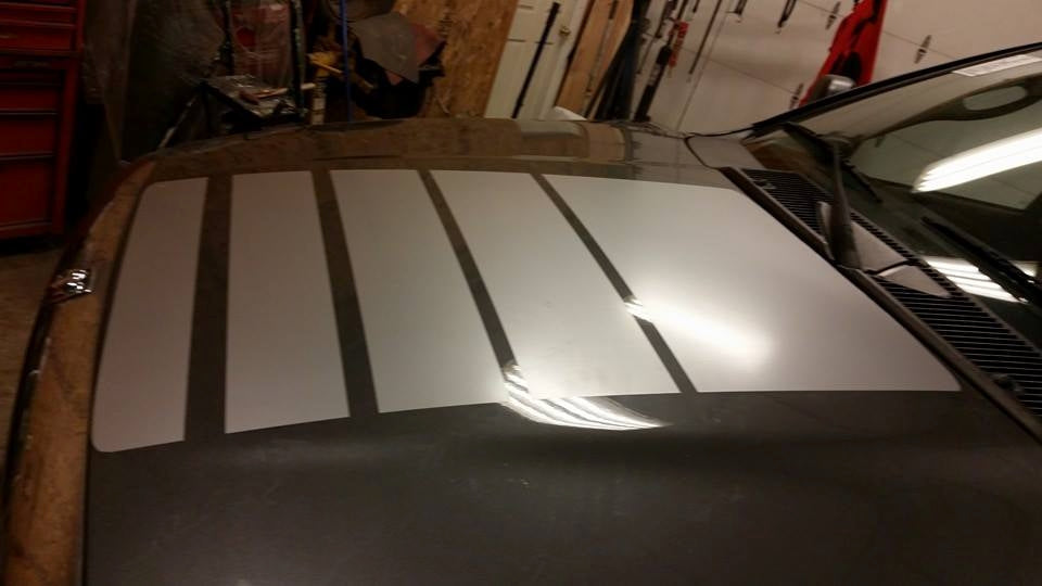 DODGE RAM HOOD STROBE VINYL DECAL CHOOSE COLOR – Vellosvinyl