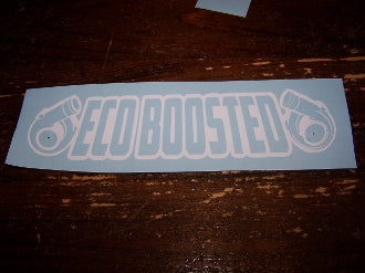 ECOBOOSTED VINYL DECAL STICKER CHOOSE COLOR & SIZE – Vellosvinyl