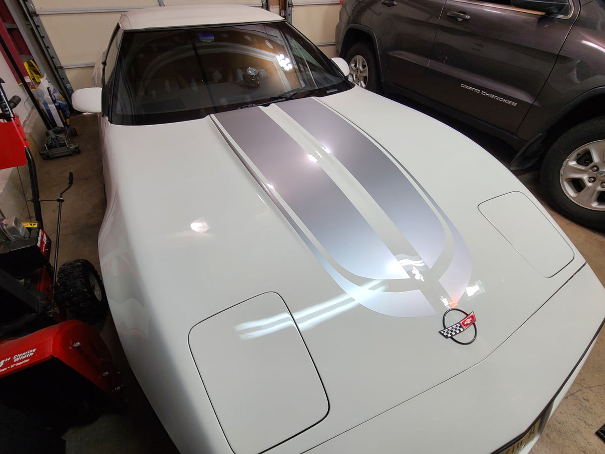 CORVETTE C4 HOOD STRIPES 1984-1996 – Vellosvinyl