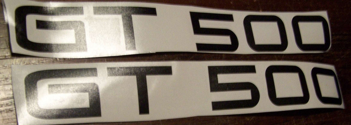 SHELBY MUSTANG COBRA GT 500 DECAL SET OF 2 – Vellosvinyl