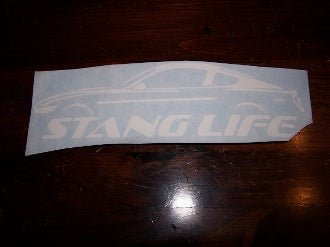 2015-2019 STANG LIFE WINDOW BANNER STICKER DECAL – Vellosvinyl