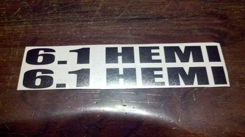 6.1 HEMI DECAL SET OF 2 – Vellosvinyl