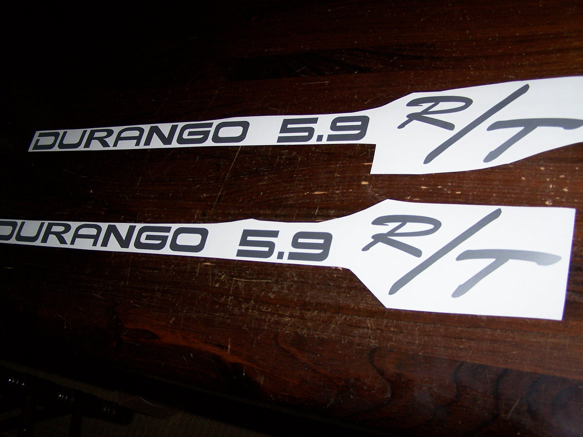 DODGE DURANGO R/T VINYL STICKER DECAL KIT – Vellosvinyl