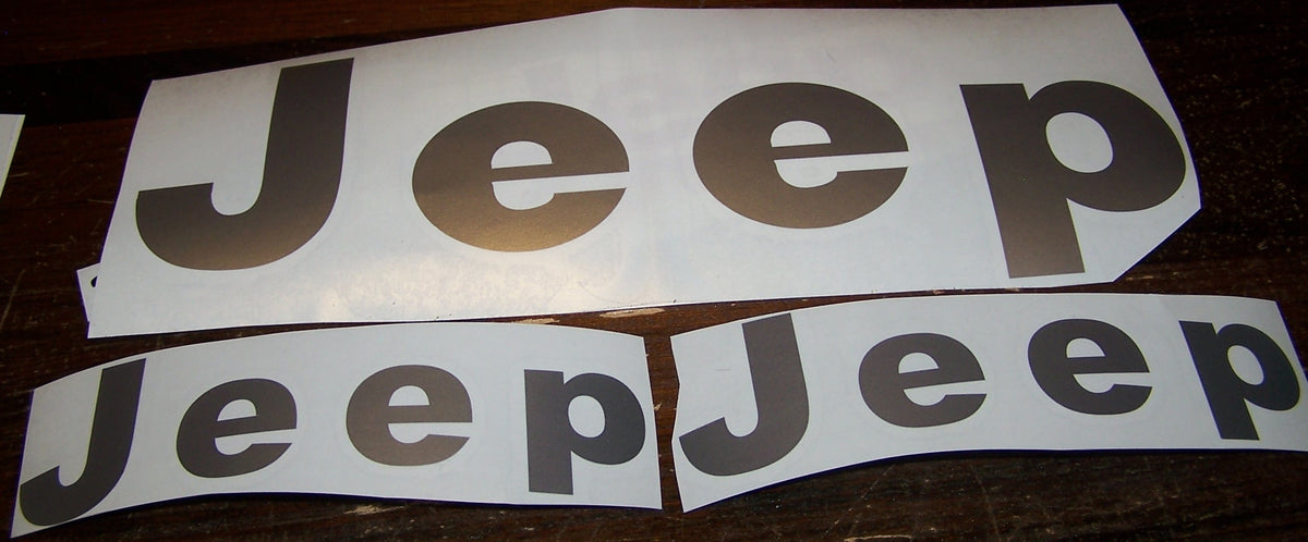 1975-86 Jeep CJ Tailgate & Fender Decal Kit for CJ7 – Vellosvinyl