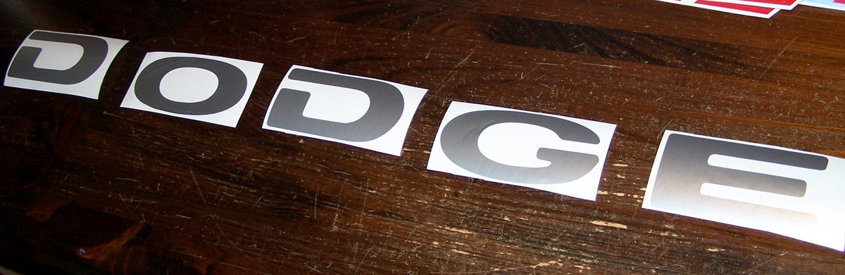 DODGE DAKOTA 87-96 TAILGATE DECAL CHOOSE COLOR FIRST GENERATION ...