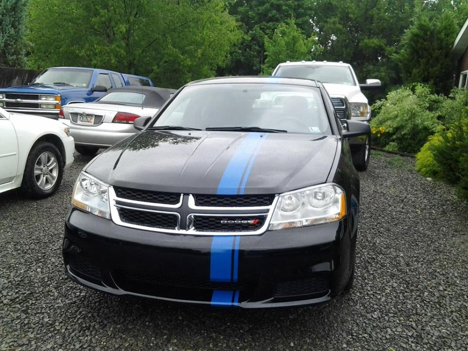 DODGE AVENGER VINYL RACING STRIPE KIT – Vellosvinyl
