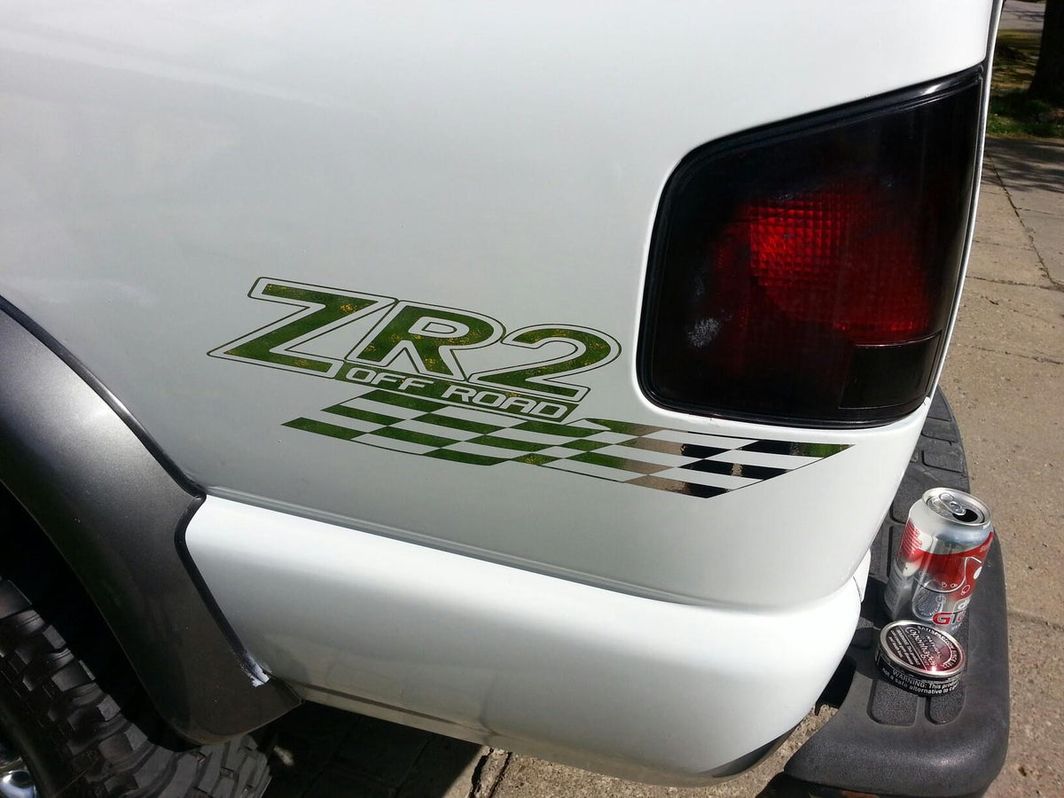 ZR2 OFF ROAD BEDSIDE / WINDOW STICKER VINYL DECAL CHOOSE COLOR ...