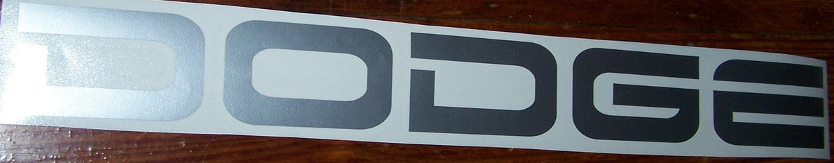 DODGE TAILGATE DECAL CHOOSE COLOR RAM DAKOTA – Vellosvinyl