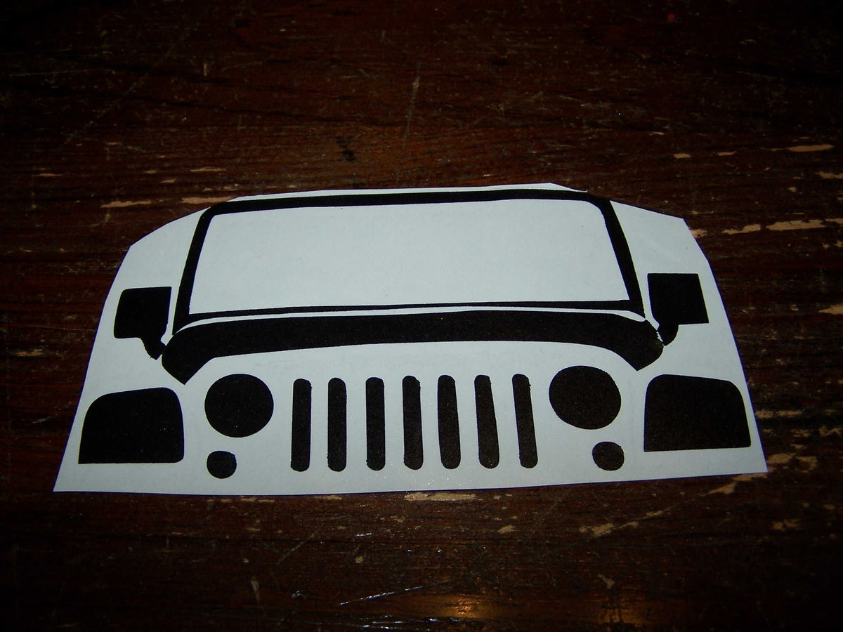 JEEP WRANGLER IDENTITY TAG VINYL STICKER DECAL TJ JK – Vellosvinyl