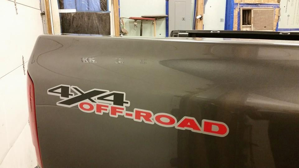 DODGE RAM 4X4 OFF ROAD VINYL BEDSIDE DECAL CHOOSE COLORS – Vellosvinyl