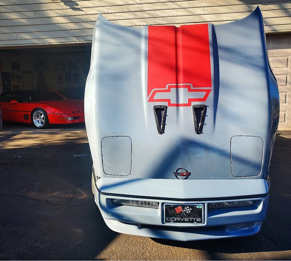 C4 CORVETTE CHALLENGE HOOD DECAL – Vellosvinyl