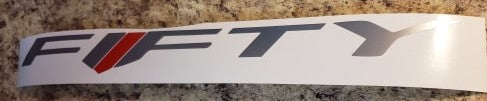 6TH GEN CAMARO FIFTY WINDSHIELD / WINDOW DECAL STICKER CHOOSE COLOR ...