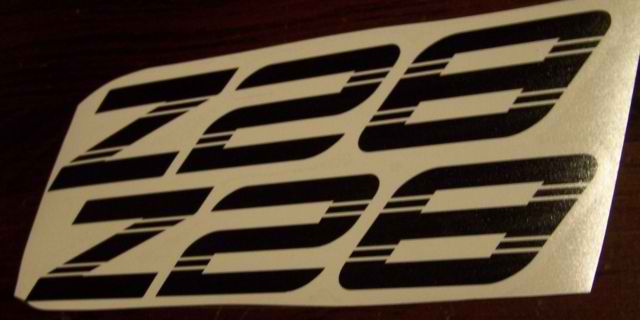 Z28 CAMARO EMBLEM FENDER VINYL DECAL SET OF 2 1993-2002 – Vellosvinyl
