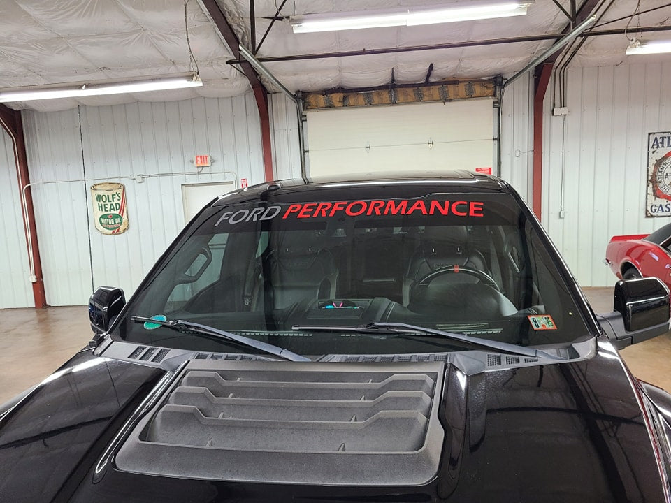 FORD PERFORMANCE WINDSHIELD DECAL CHOOSE COLORS & SIZE – Vellosvinyl