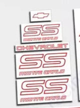 1987 1988 MONTE CARLO SS DECAL KIT – Vellosvinyl